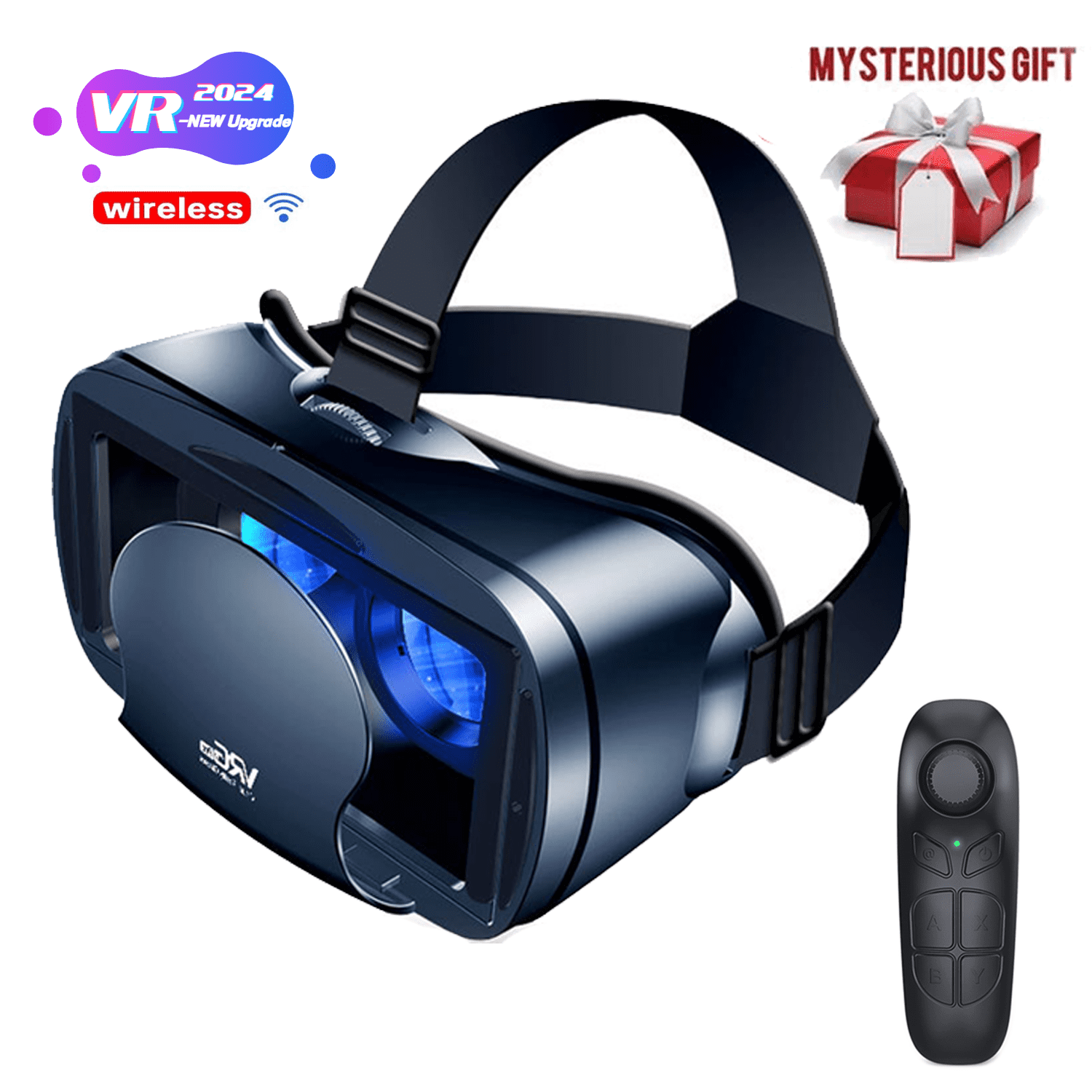 5~7inch VRG Pro 3D VR Glasses Virtual Reality Full Screen Visual Wide ...