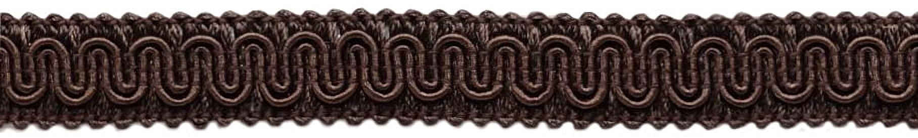 5/8" (1.5cm) Basic Solid Collection Scroll Gimp Braid Trim # 0058SG ...