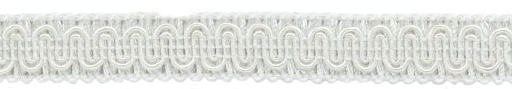 5/8" (1.5cm) Basic Solid Collection Scroll Gimp Braid Trim # 0058SG ...