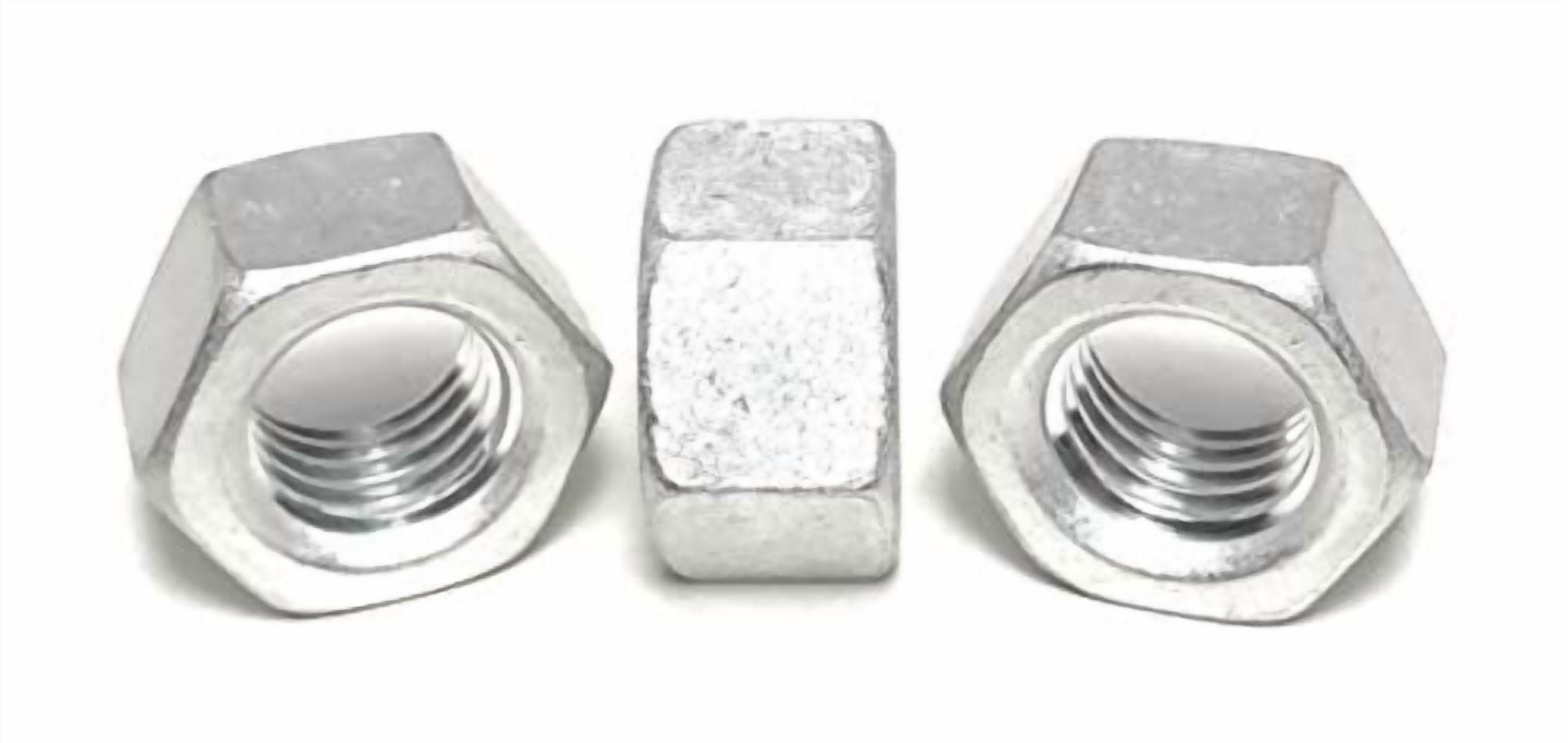 5/8-11 Aluminum Finished Hex Nuts - Solid Aluminum Hex Nuts (5 Pieces ...