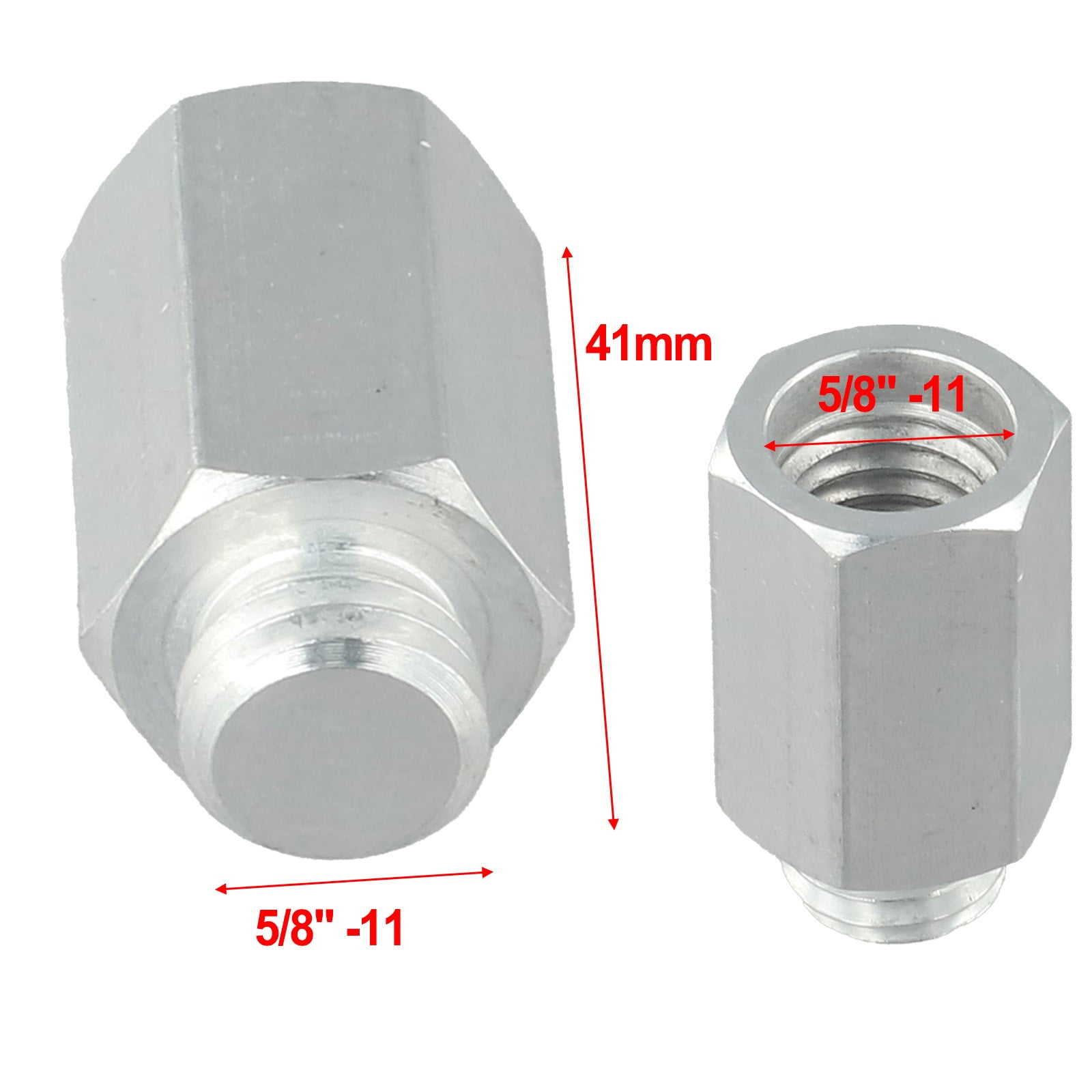 5/8"-11 Extender Bolt Adapter for Angle Grinder/ Polisher/ Double Sided ...