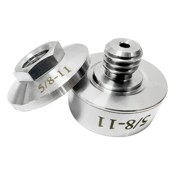 5/8-11 Grinder Adapter Set Steel Arbors With Flange Nut For X Lock ...