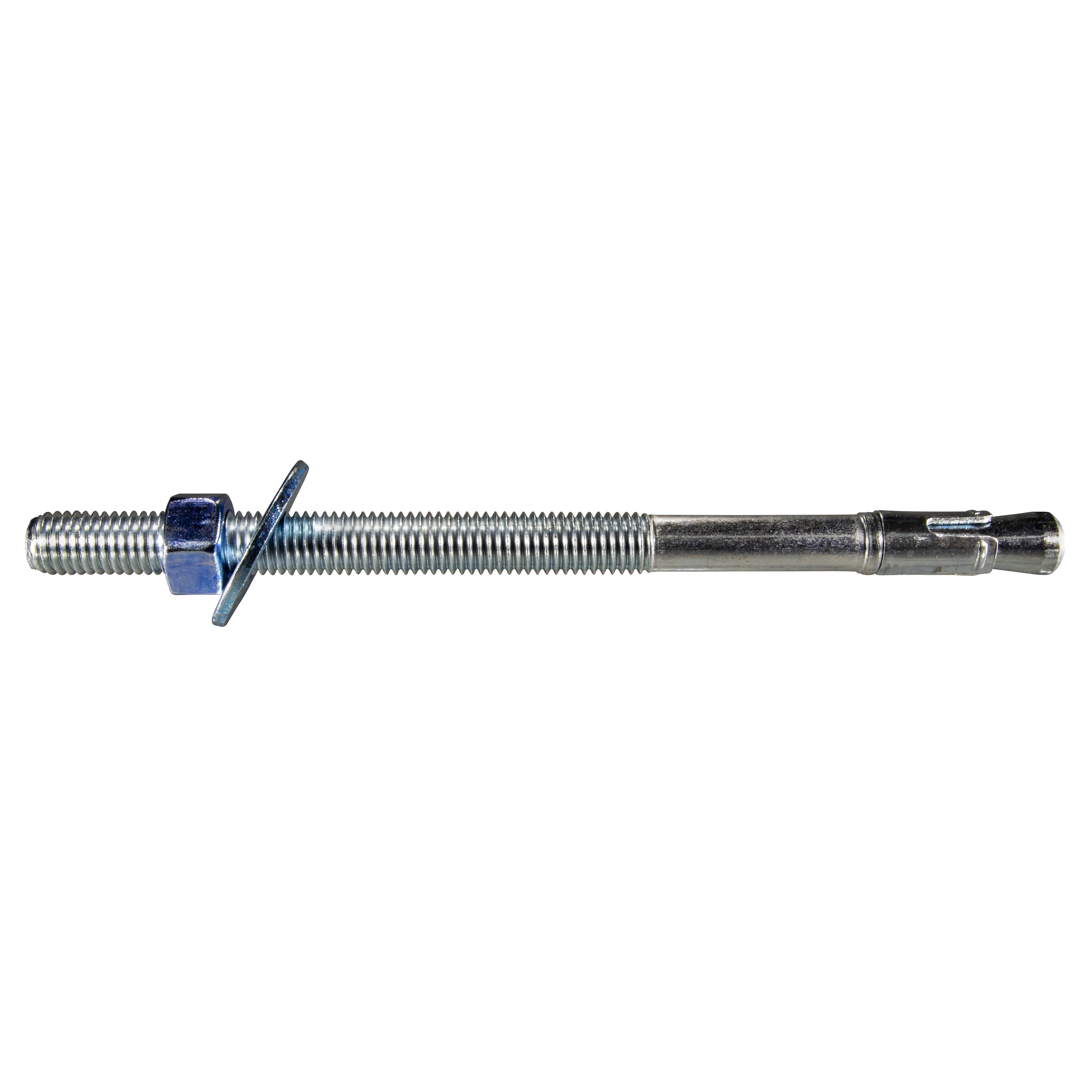 5/8"-11 x 10" Zinc Plated Steel Coarse Thread Concrete Wedge Anchors ...