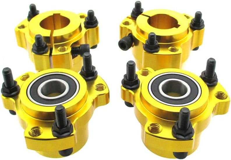 5/8'' 15mm Front & 1" 25mm Rear Wheel Hubs With 1/4" Bolts For High ...