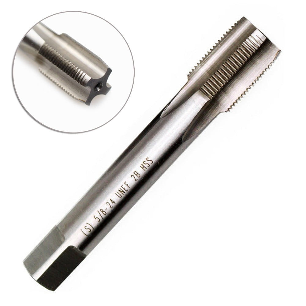 5/8" - 24 TPI UNEF HSS High Speed Steel Machine Right Hand Thread Plug ...