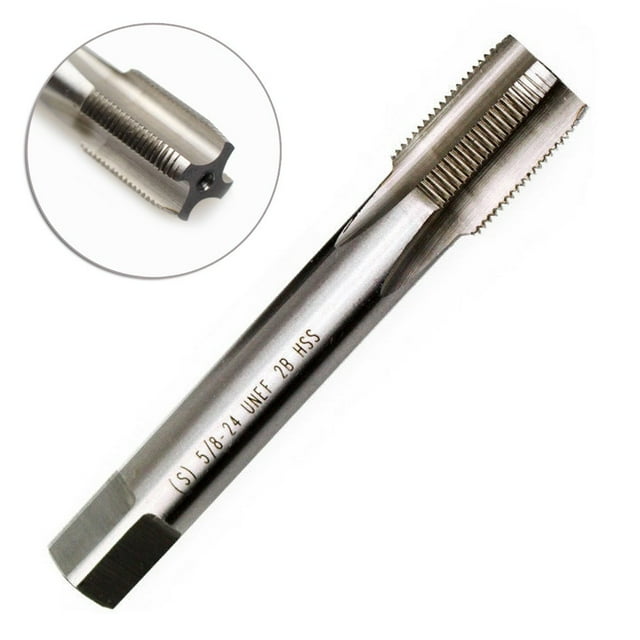5/8" - 24 TPI UNEF HSS High Speed Steel Machine Right Hand Thread Plug ...