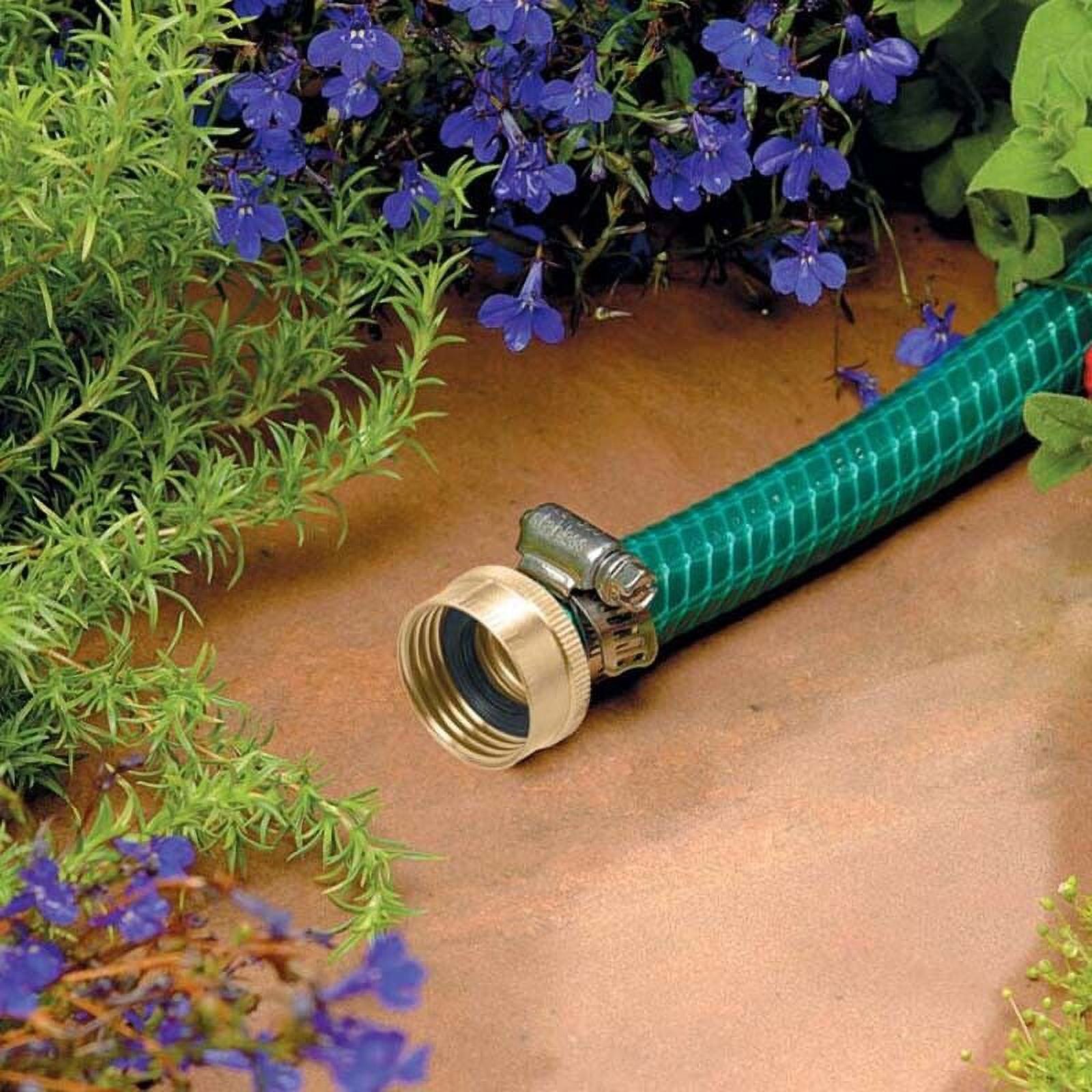 5/8" Garden Brass Mender End Repair Kit Hose Connector Male Female 3 ...