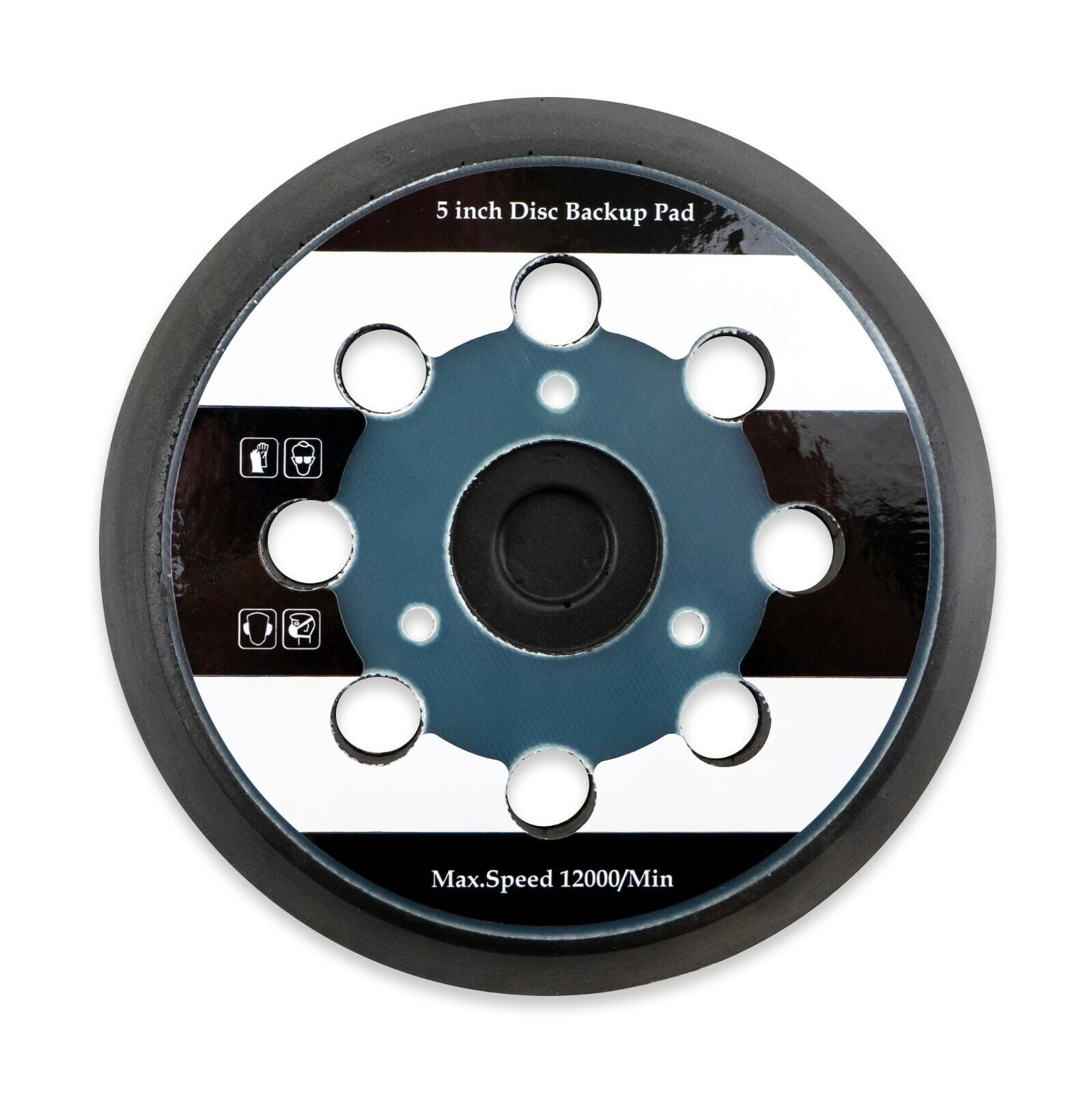Tool Guy Republic 5" 8-Hole Backup Sanding Pad Hook and Loop for ...