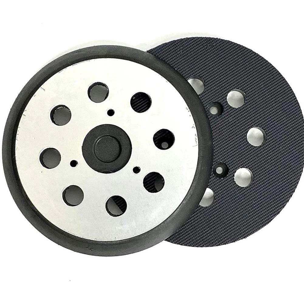 5 8-Hole Hook And Loop Sander Pad With Metal Backing For 343 DW423 ...