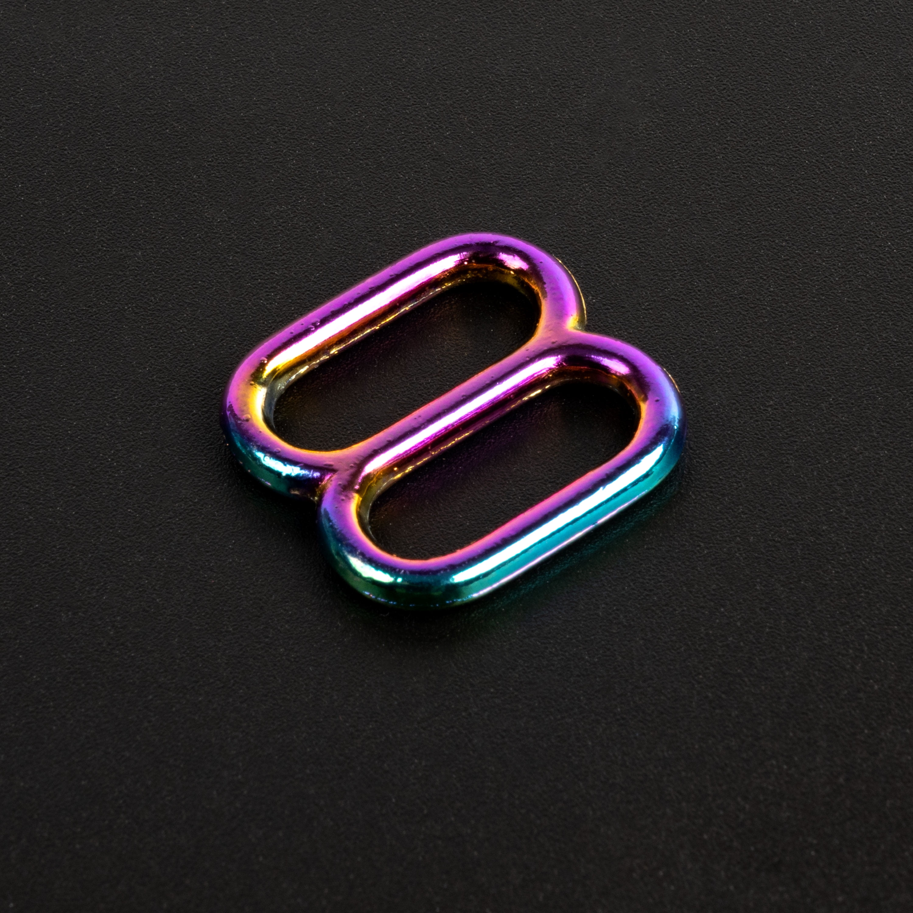 Country Brook Design® 5/8 Inch Iridescent Rainbow Metal Round Wide ...