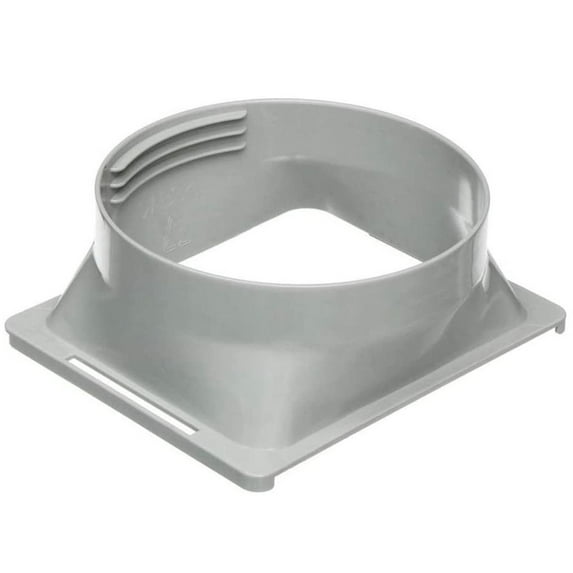 5.8 Inch Portable A/C Exhaust Hose Coupler,Window Adapter, Square to ...