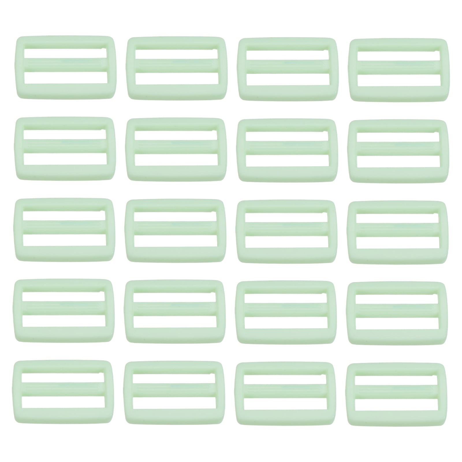 5/8 Inch Tri-Glide Slide Buckles Webbing Strap Fastener, Mint Green ...