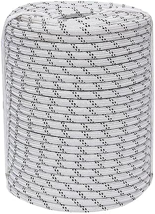 5/8 Inch x 50 Feet Arborist Bull Rope - High Strength 8200 Lb Breaking ...
