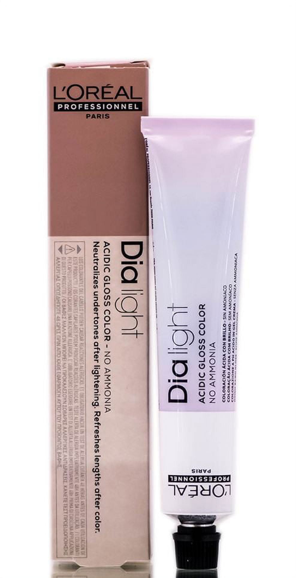{5,8} L'Oreal Pro Paris DIA Light Ammonia-Free Demi-Permanent Gel-Crme ...