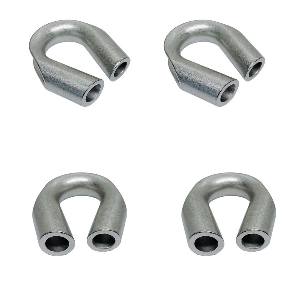 5/8" Marine Wire Rope Thimble Captive Tube Thimble Stainless Steel T316 ...