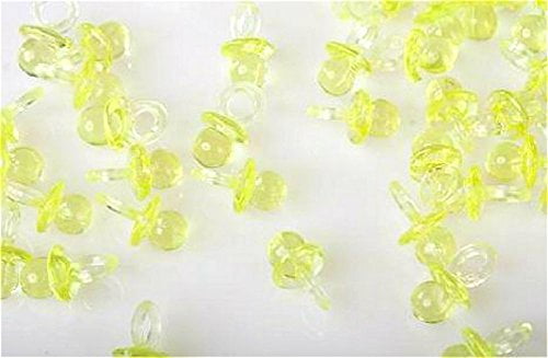 5/8" Mini Clear Pacifiers Baby Shower Game Party Decoration Favors ...