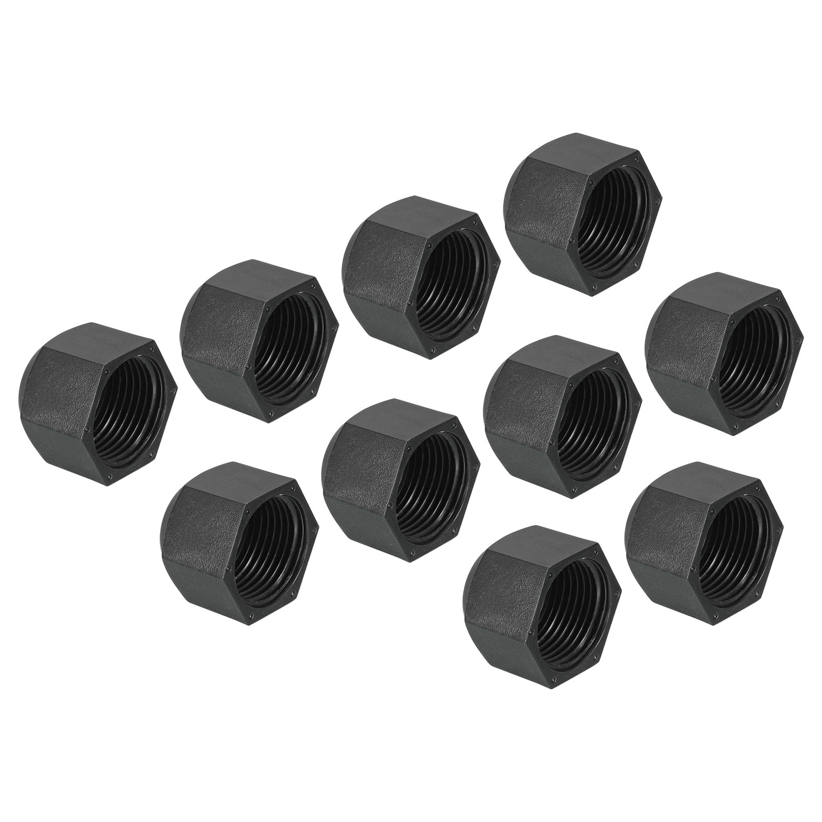 Uxcell Plastic Flare Cap Female Thread 5Pcs 45 Degree SAE Flare Tube ...