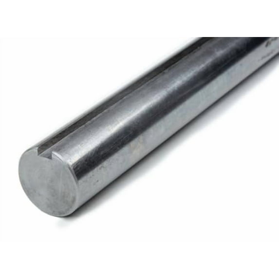 5/8" Precision Cut Keyed Shaft C1018 Cold Drawn Steel Shafting; 3 feet ...