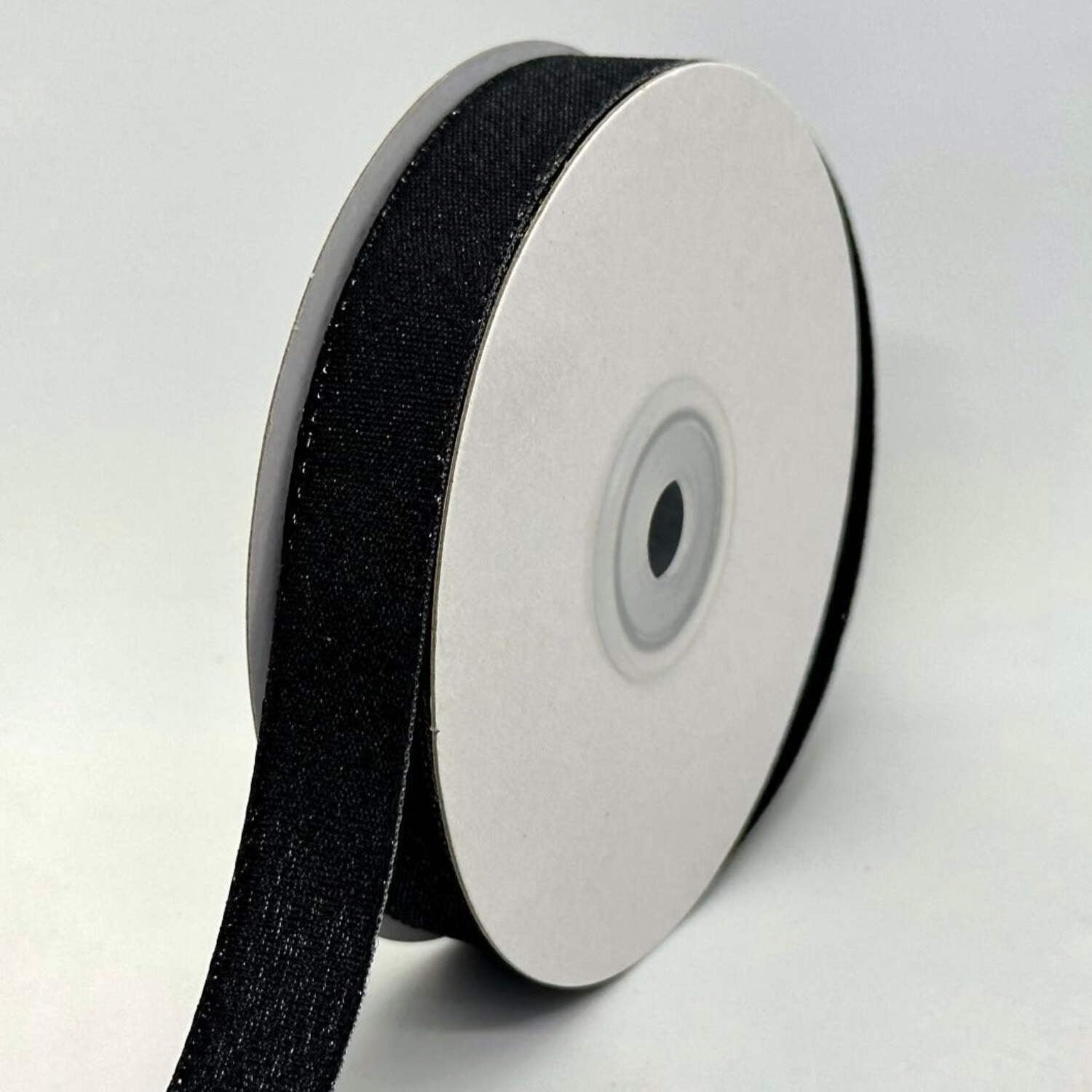 5/8" Shimmering Metallic Edge Ribbon Black (25 Yards) - Walmart.com