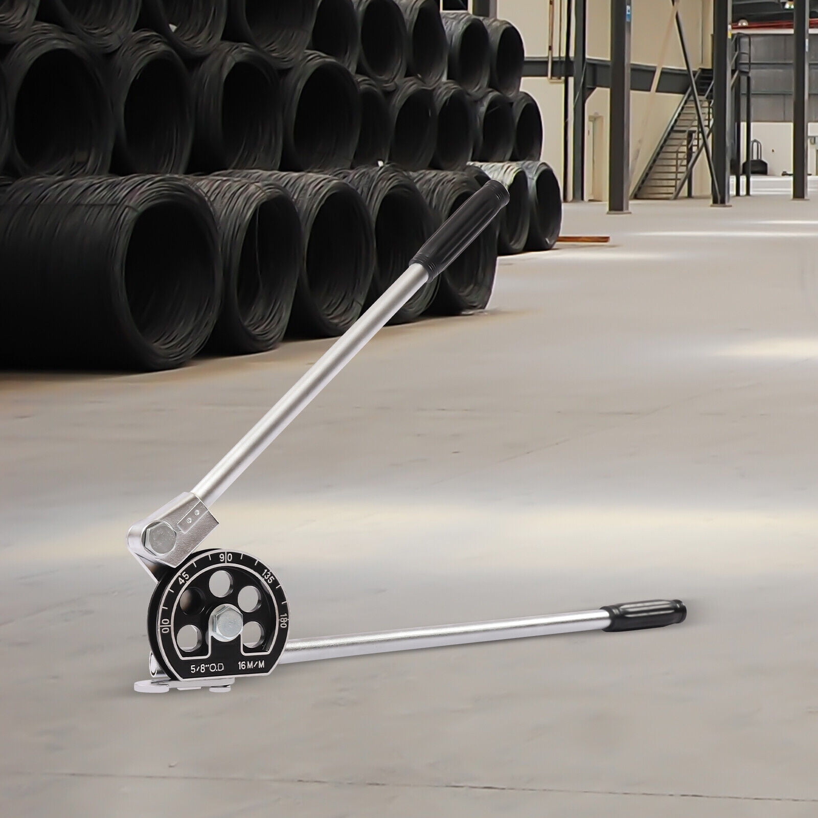 5/8" Tubing Bender Manual Pipe Tube Bender 180 Degree Bending Tool Pipe ...