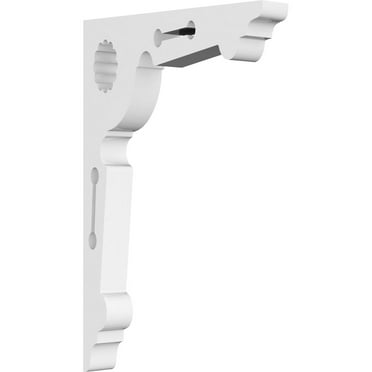 5/8"W X 7"D X 12"H Rotherham Architectural Grade PVC Bracket - Walmart.com