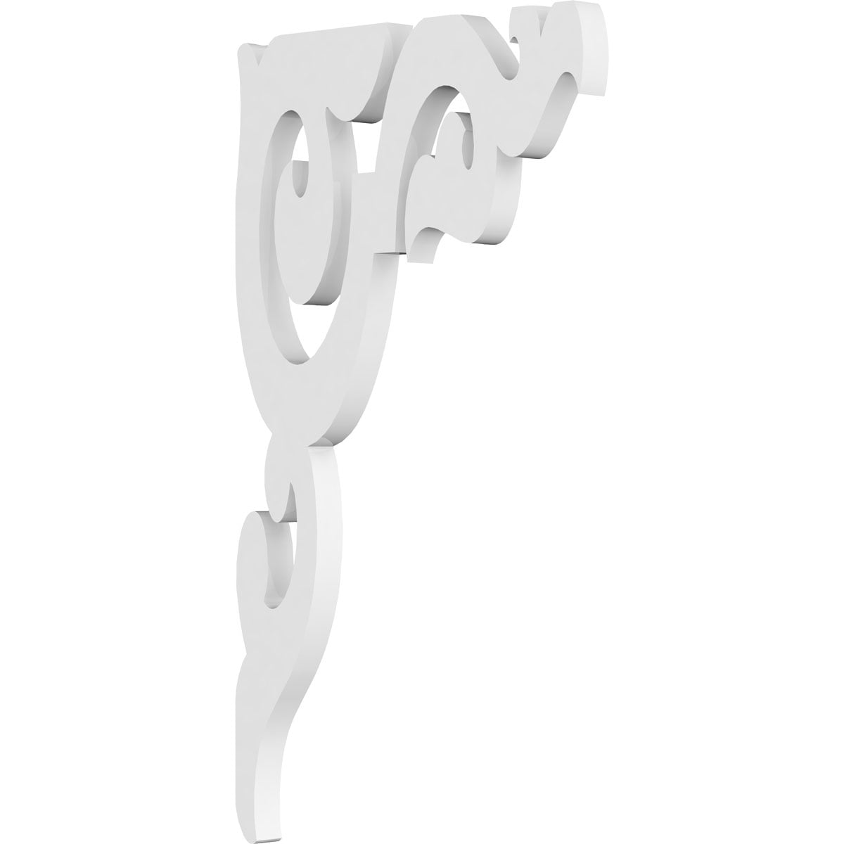 5/8"W X 8"D X 14"H Rotherham Architectural Grade PVC Bracket - Walmart.com