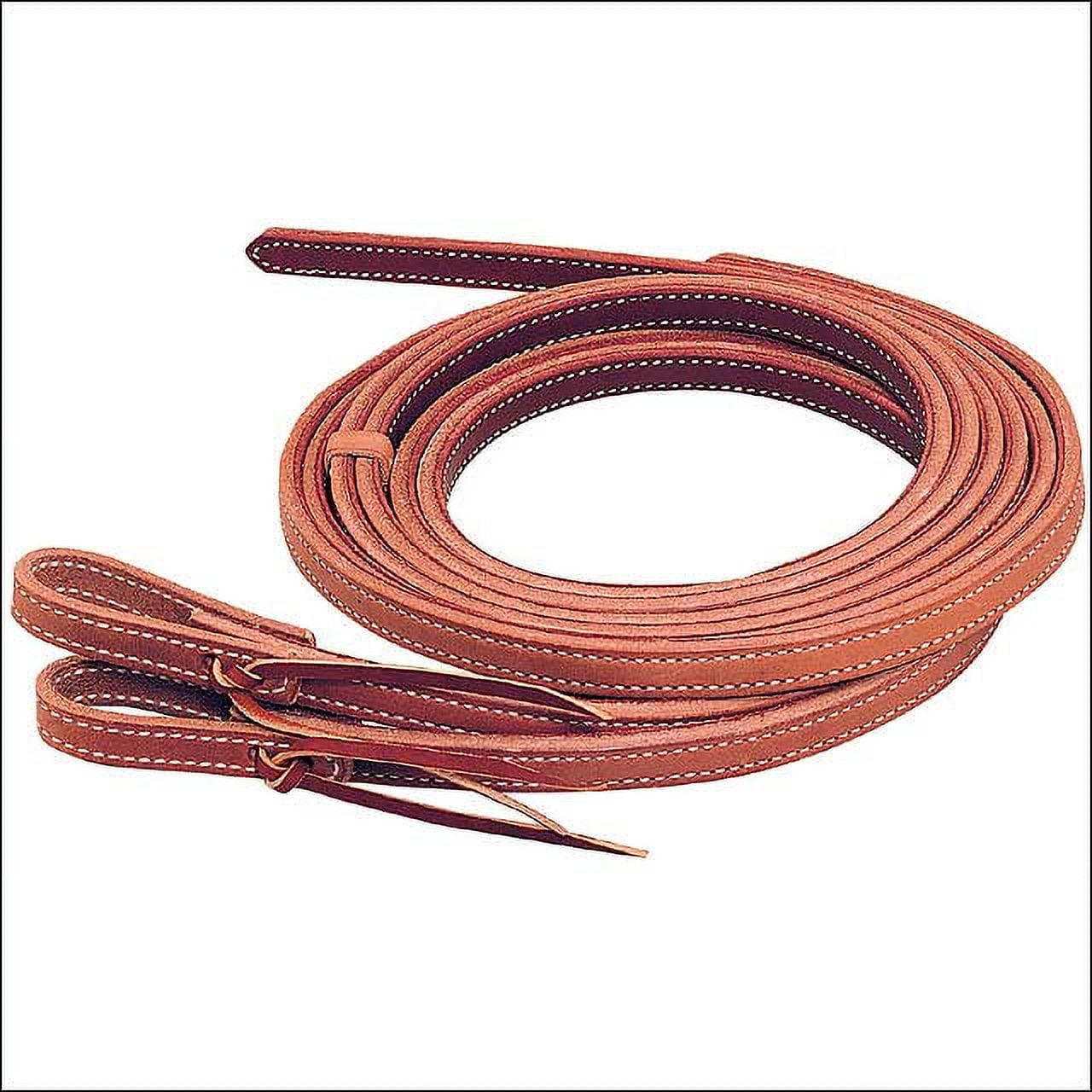 Weaver Leather Heavy Harness Reins - Doubled & Stitched 5/8" x 8 ...