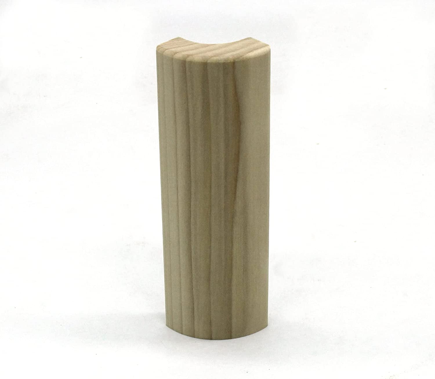 5/8" x 2" x 6" Poplar (Paint Grade) Outside Radius Corner Base Block ...