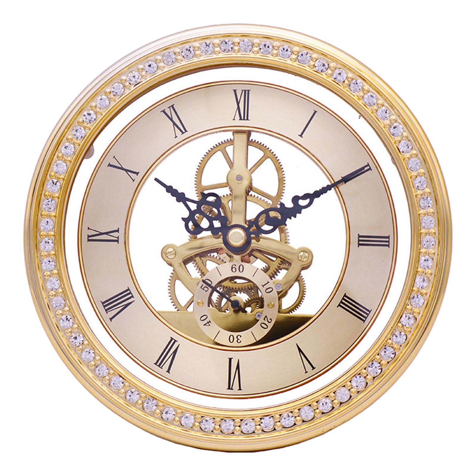 5.83inch Dial Skeleton Clock Insert Retro Round for Home Office Living ...