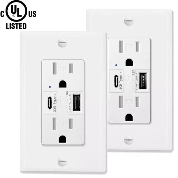 USB C Wall Outlets in Outlets - Walmart.com