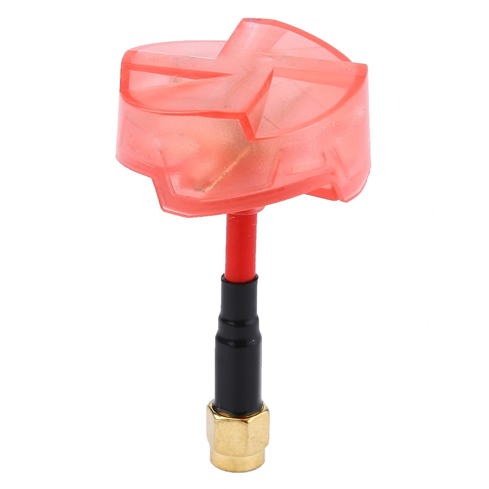 5.8G 3dBi RHCP Circular-Polarized Mushroom FPV Antenna for Drones - Red ...