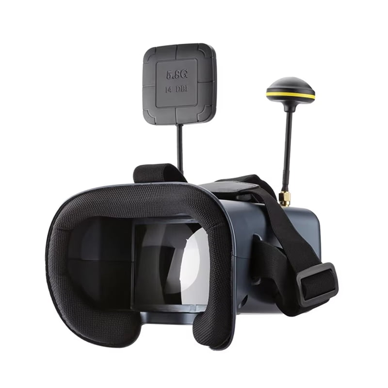 5.8G 40CH Receiver 4.3 Inch FPV Goggles with DVR Auto-Searching Race ...