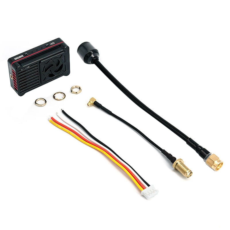 5.8G 4W VTX 48CH Video Transmitter Built-in Heat Sink&Fan for RC FPV ...