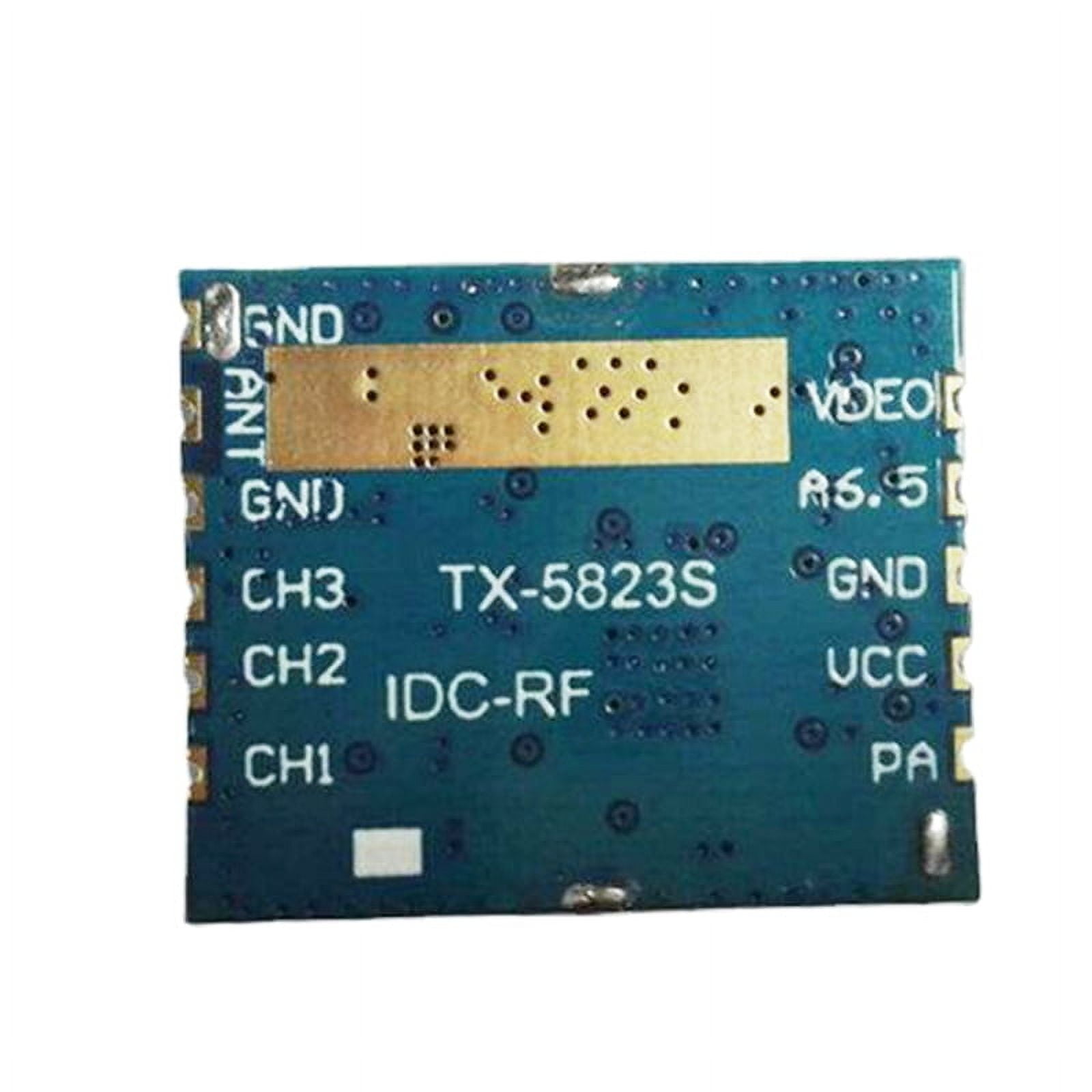 5.8G FPV VTX TX5823 Audio Video Transmitter Module 8CH 0-600MW Infinitely Adjustable For FPV ...