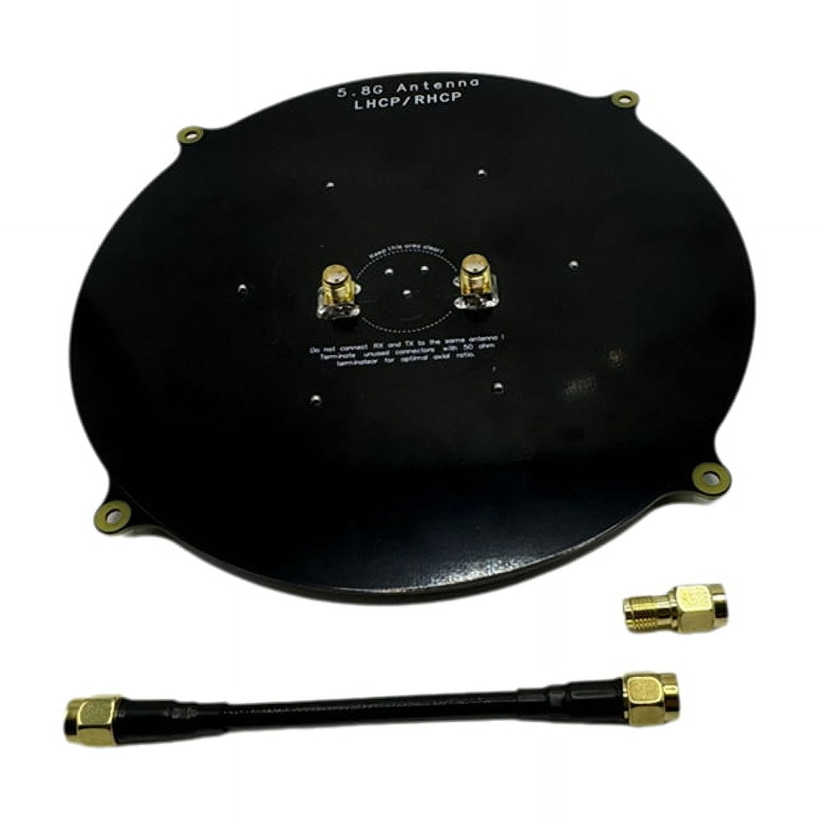 5.8GHz Triple Feed Patch Antenna 14dBi High Gain Directional LHCP RHCP FPV Antenna for y9161 ...