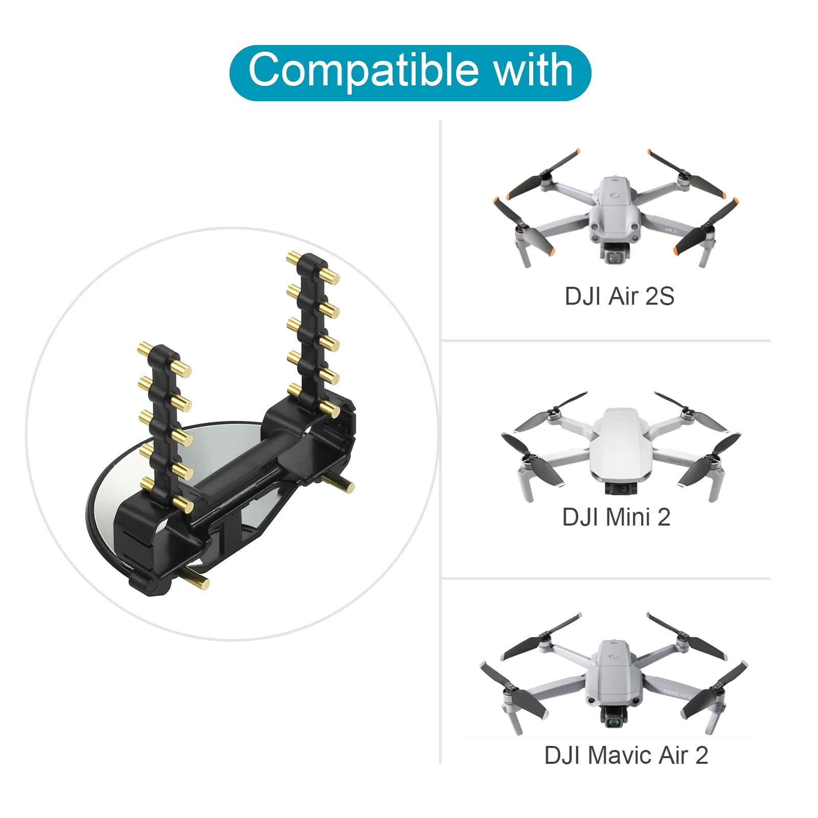 5.8Ghz Signal Booster Yagi-Uda Antenna Amplifier For DJI RC-N1/2 Remote ...