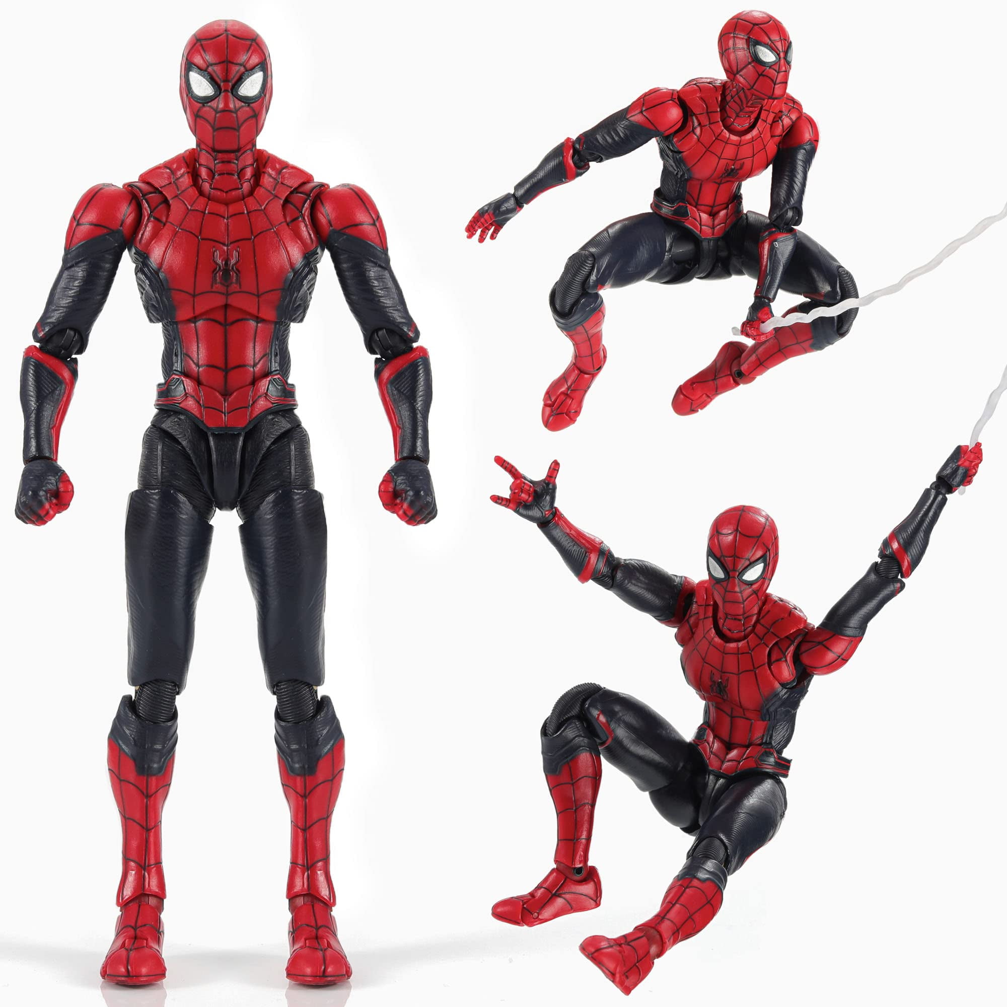5.8Inches Hero Figures Toys(S-piderMan), Upgrade Hero Figure Doll ...