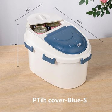 simplehuman 30L Pet Food Storage, Stainless Steel, Dry Animal Food Bin ...