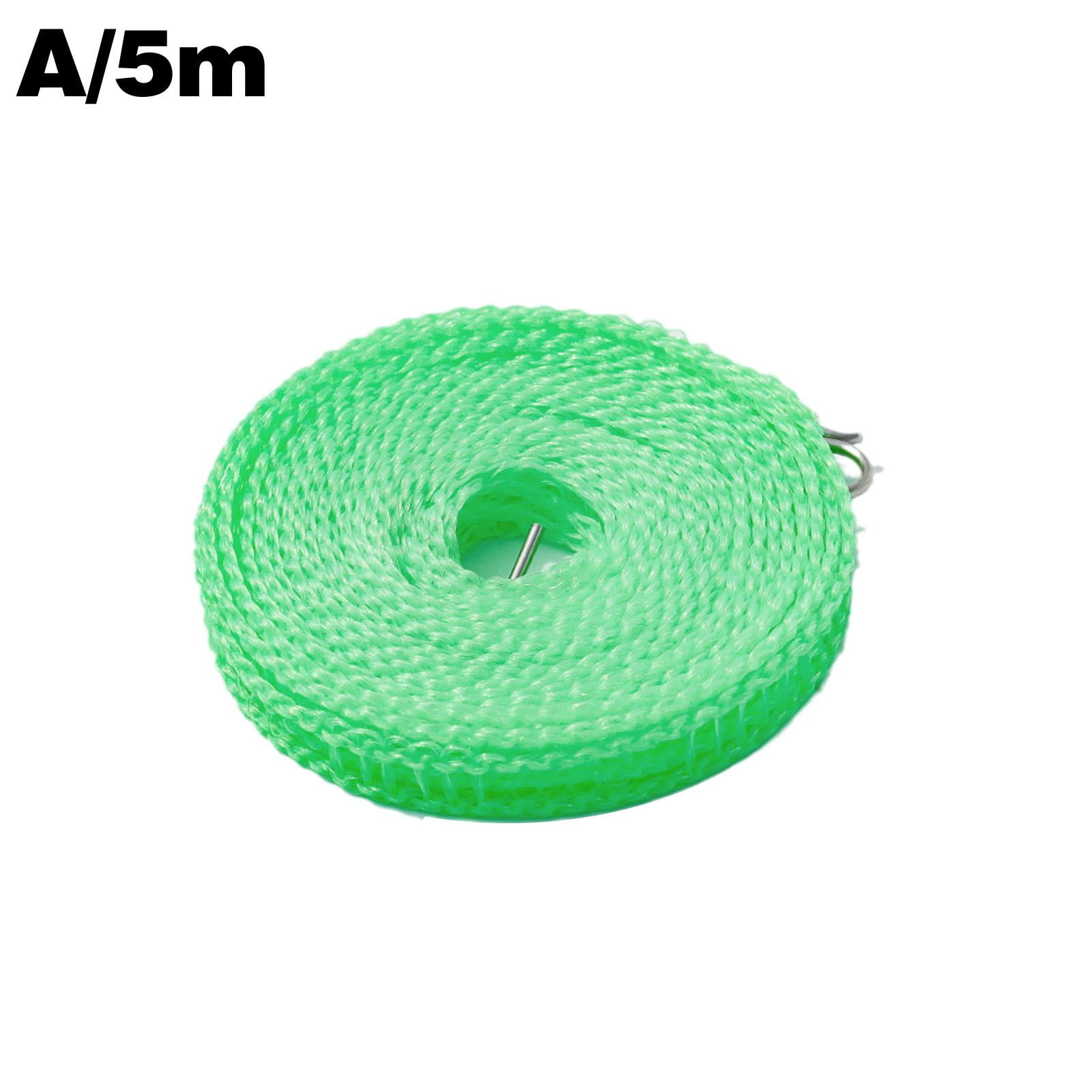 5/8M Portable Clotheslines Windproof Fence-Type Clothesline for Outdoor ...