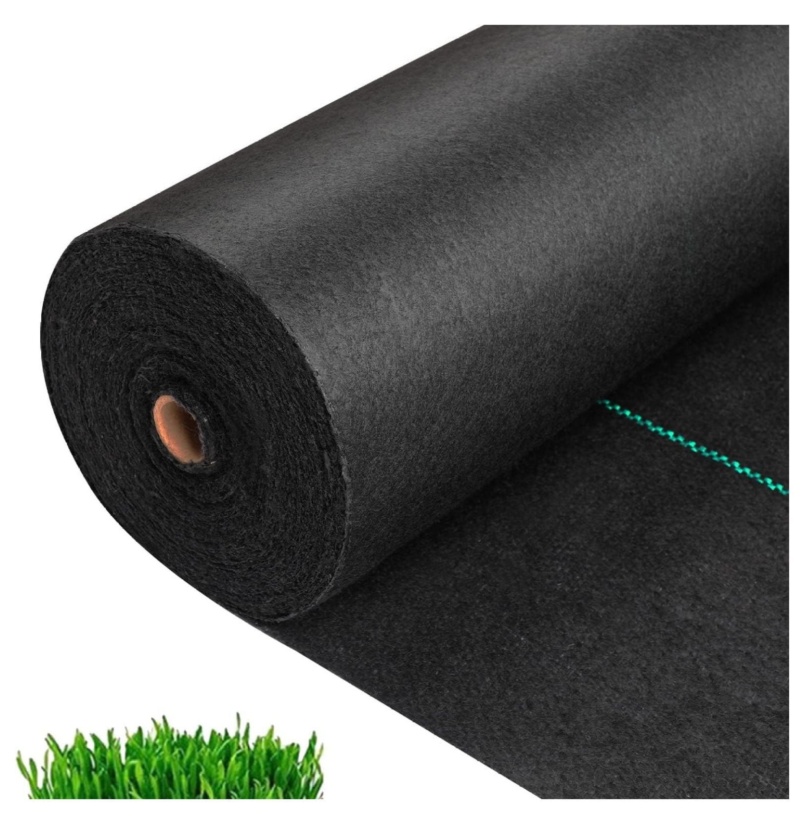 5.8oz 6ft x 300ft Weed Barrier Landscape Fabric, Heavy Duty Ground ...