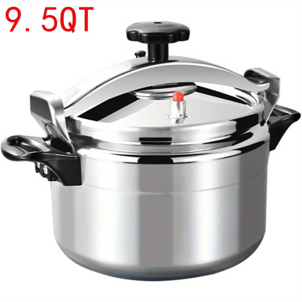 5/9.5QT Aluminum Pressure Cooker And Everyday Stew Pot - One-Twist Lock ...