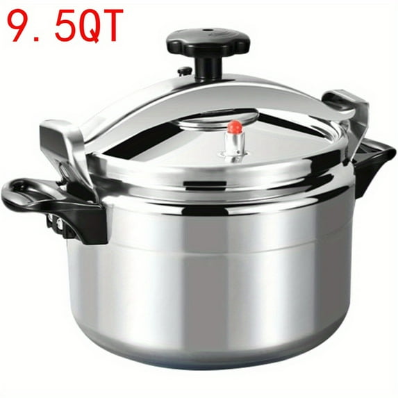 5/9.5QT Aluminum Pressure Cooker And Everyday Stew Pot - One-Twist Lock ...