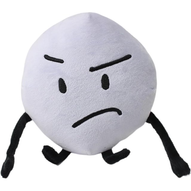 5.9" BFDI Snowball Plush, BFDI Plushies, Cartoon Battle for Dream ...