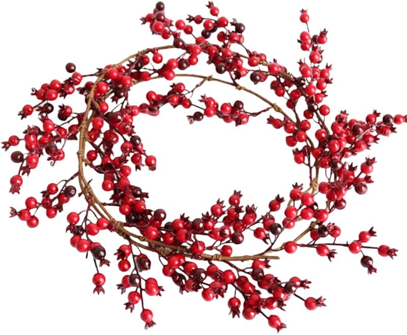 5.9 FT Artificial Easter Egg and Mixed Berry Garland Hanging Rustic ...