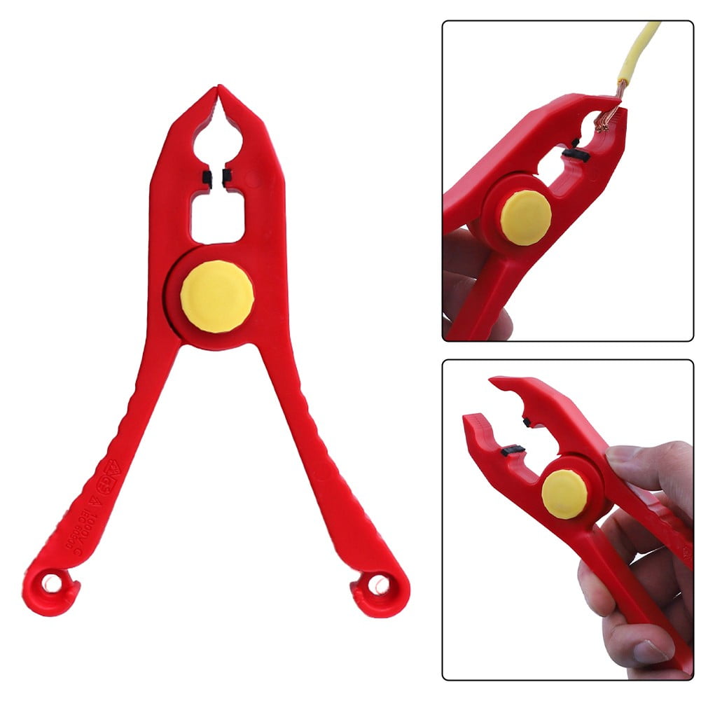 5.9 Inch Insulated Plastic Wire Clip 1000V Anti Magnetic Safety Spring ...