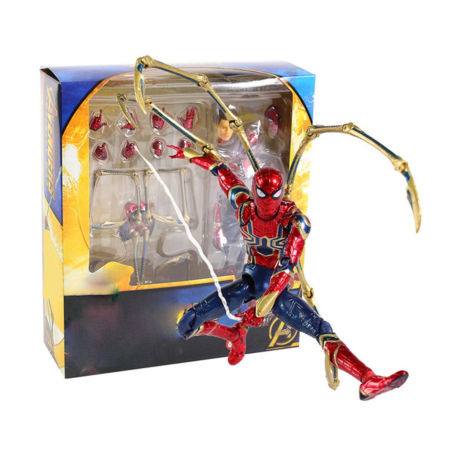5.9" Iron Spiderhero Action Figure with Premium Gift Box – Highly ...