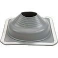 (5" - 9") Square Gray EPDM Flexible Pipe Flashing, Roof Jack, Pipe Boot ...