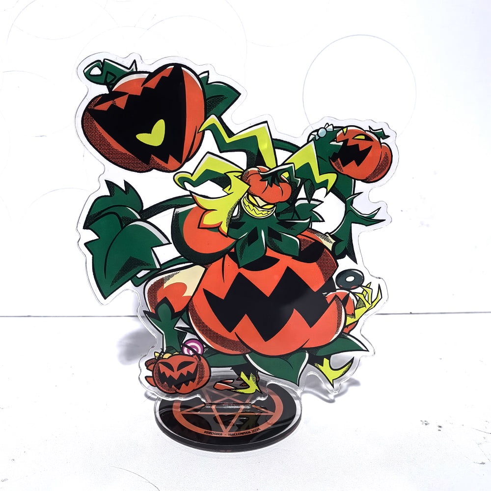 5.9" Tall Anime Helluva Boss Figure Stand Acrylic Model Ornaments ...