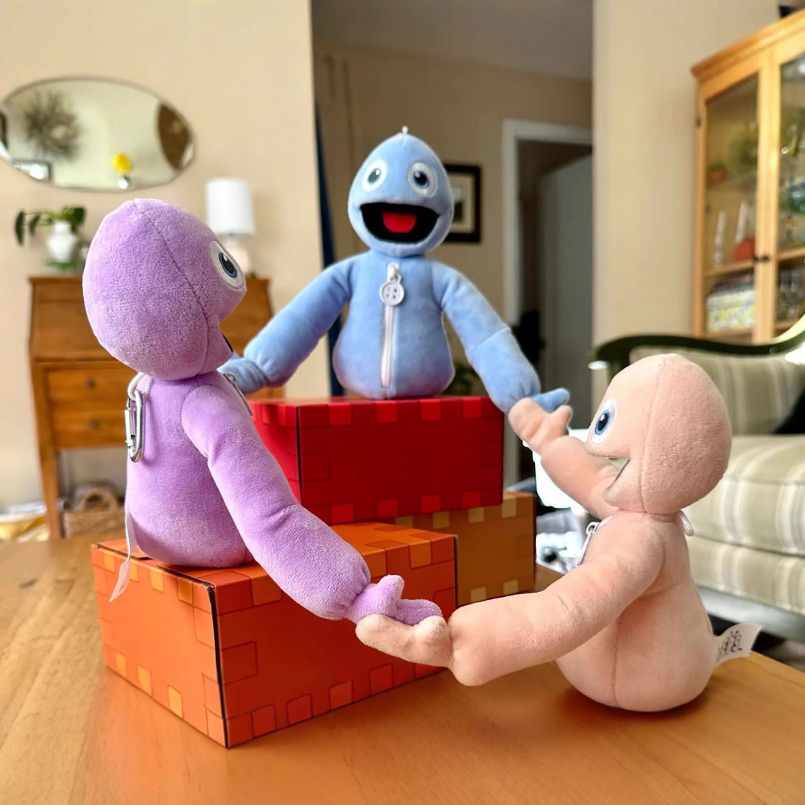 5.9" Yeeps Hide and Seek Plush Toys - Cuddly Magnetic Stuffed Animals for Imaginative Play ...