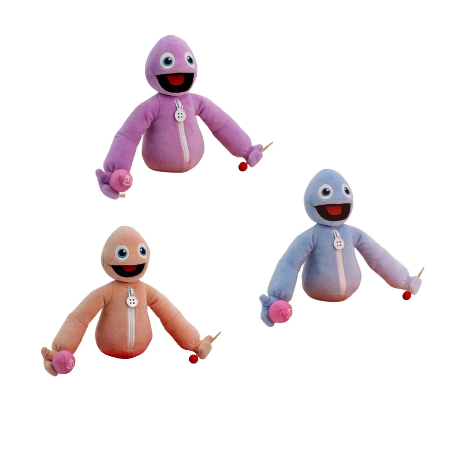 5.9" Yeeps Hide and Seek Plush Toys – Soft, Cuddly Dolls with Magnetic ...
